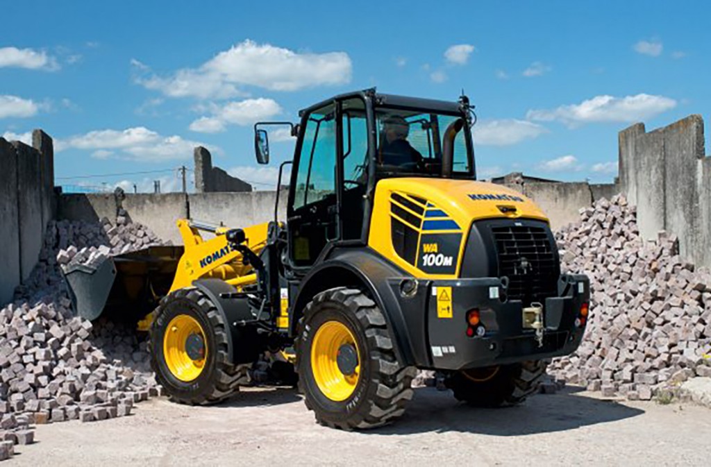 Komatsu WA100M-7 Compact Wheel Loader - Marubeni Komatsu