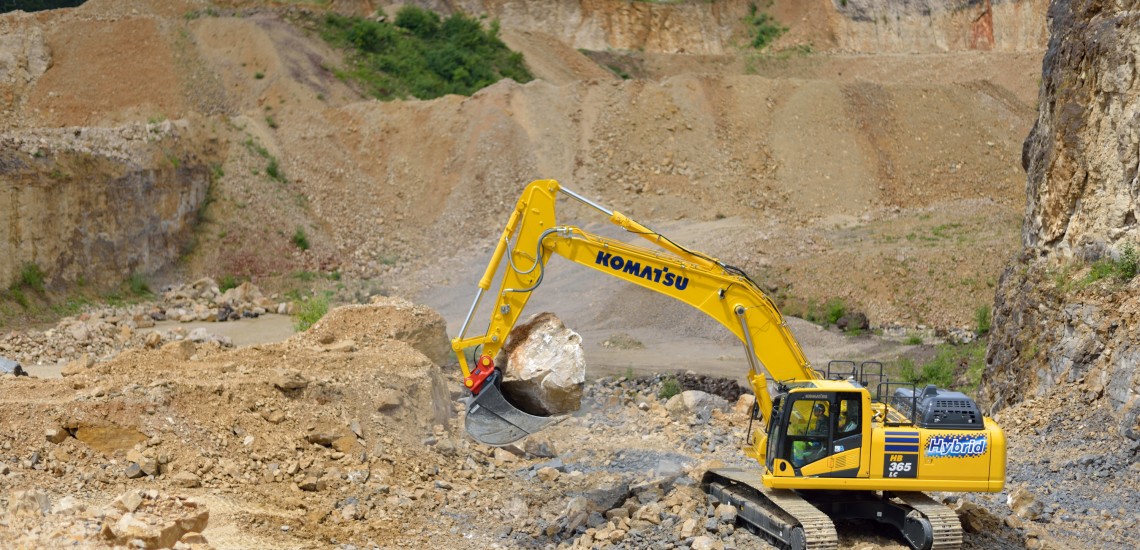 Komatsu HB365LC-3 Hybrid Hydraulic Excavator - Marubeni Komatsu