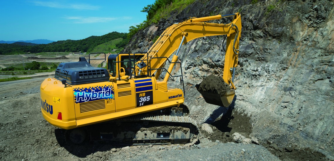 Komatsu HB365LC-3 Hybrid Hydraulic Excavator - Marubeni Komatsu
