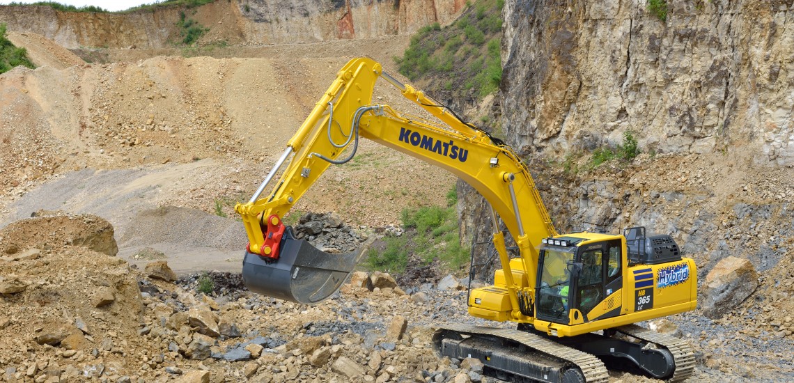 Komatsu HB365LC-3 Hybrid Hydraulic Excavator - Marubeni Komatsu