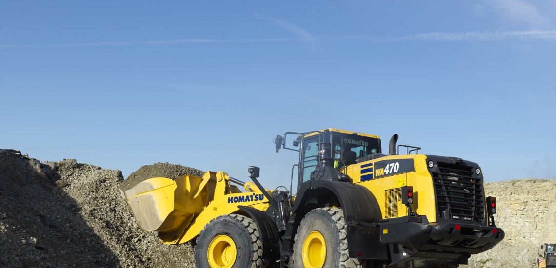 Komatsu WA470-8 Wheel Loader - Marubeni Komatsu