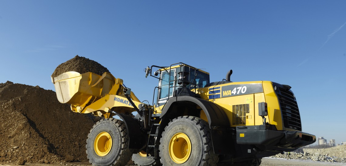 Komatsu WA470-8 Wheel Loader - Marubeni Komatsu