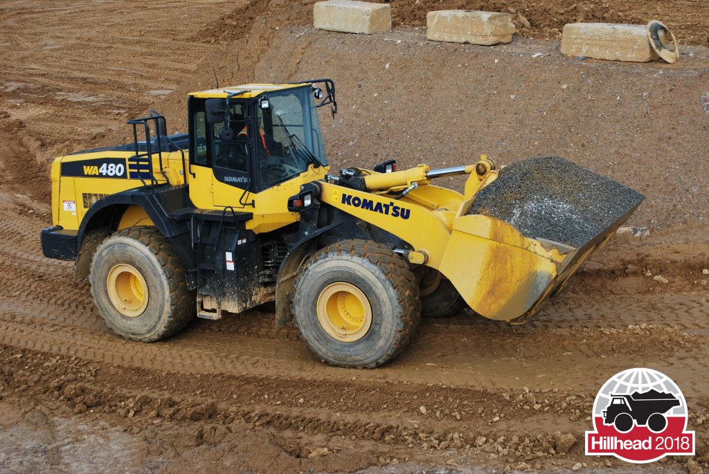 Komatsu WA480-8 Wheel Loader hillhead - Marubeni Komatsu